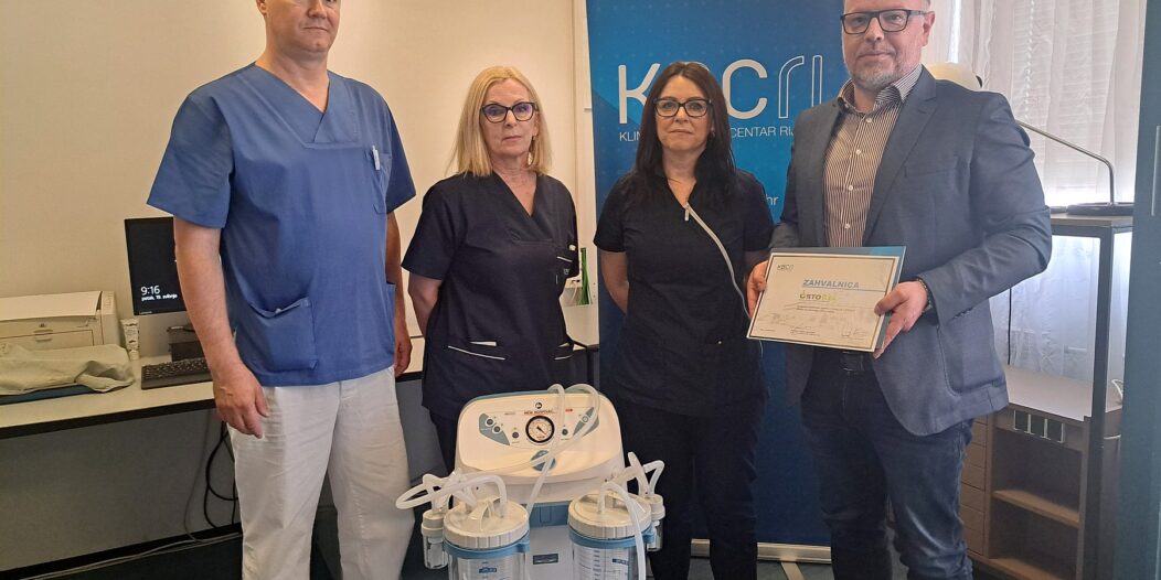 Zavodu za pulmologiju KBC-a Rijeka donirana vrijedna medicinska oprema | Riportal