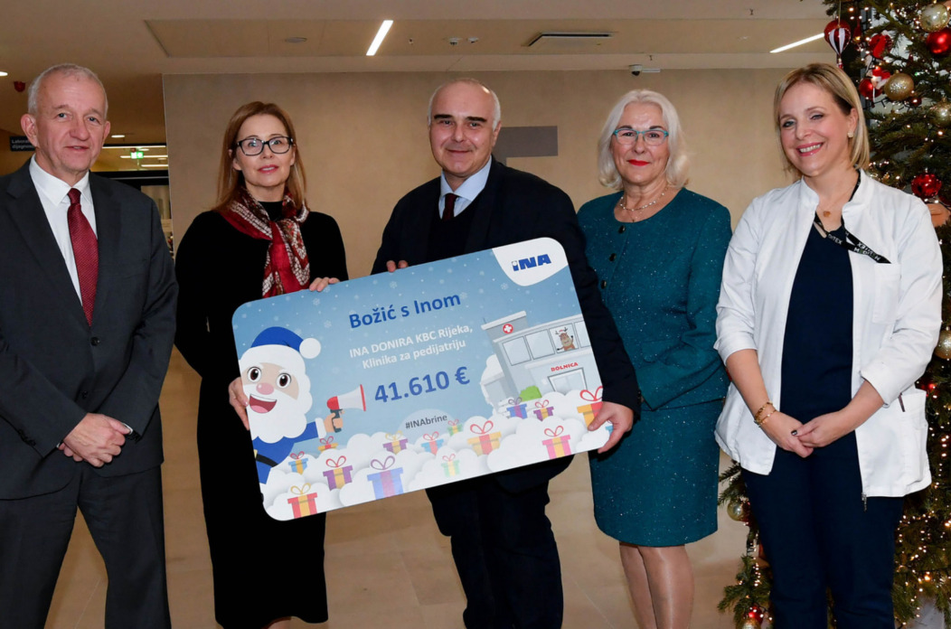 Donacijom INA-e Klinika za pedijatriju KBC-a Rijeka nabavlja dva ...