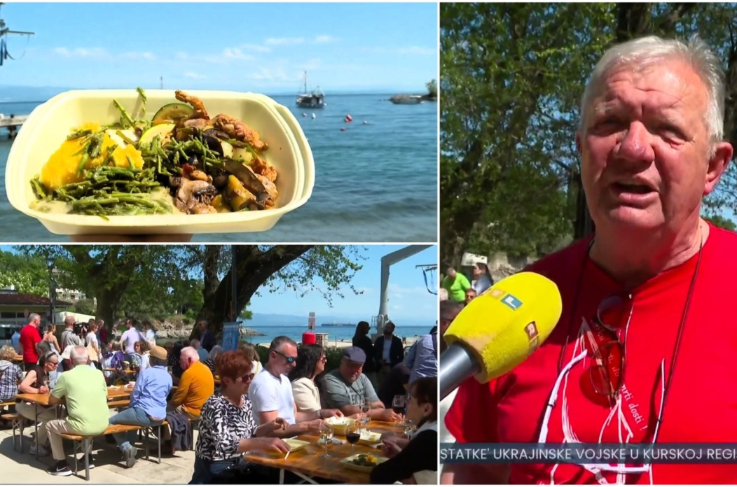 U Iki redovi za šparoge, vino i dobru zabavu: 'Slaje je pobirat pa jist ...